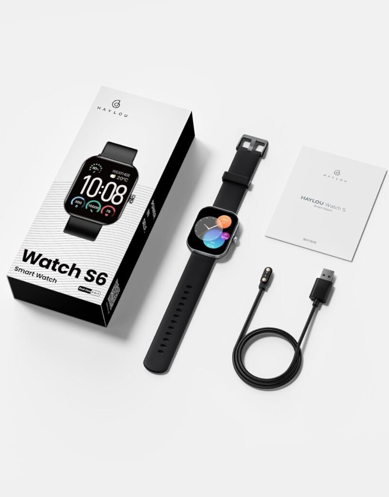 Buy Haylou Watch S6 Smart Watch – Black in Sri Lanka